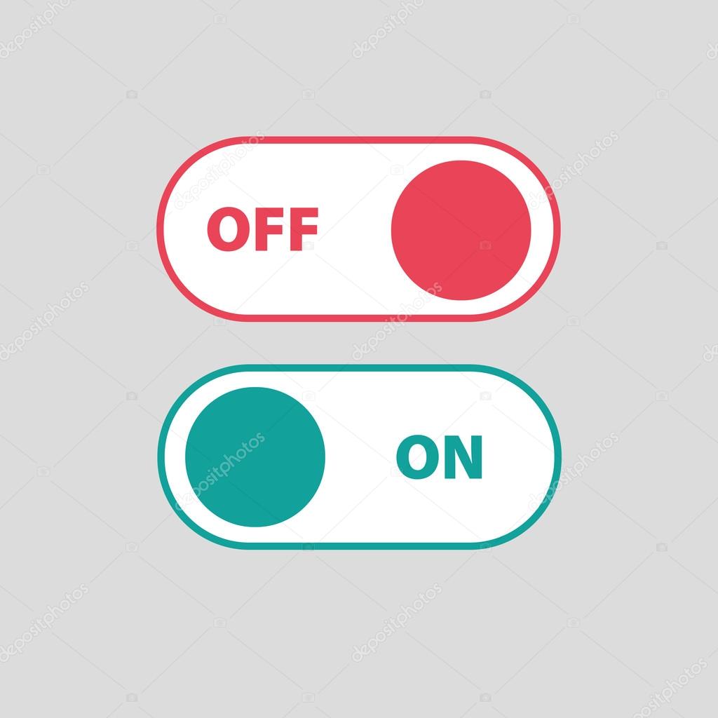 Toggle switch icon Stock Vector Image by ©alvaroc #123584812
