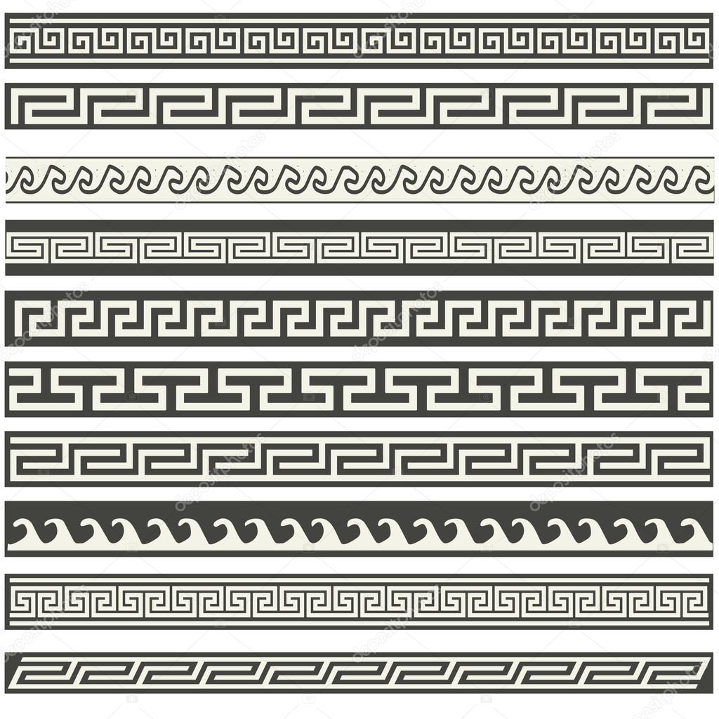 Ancient Greek Border Patterns