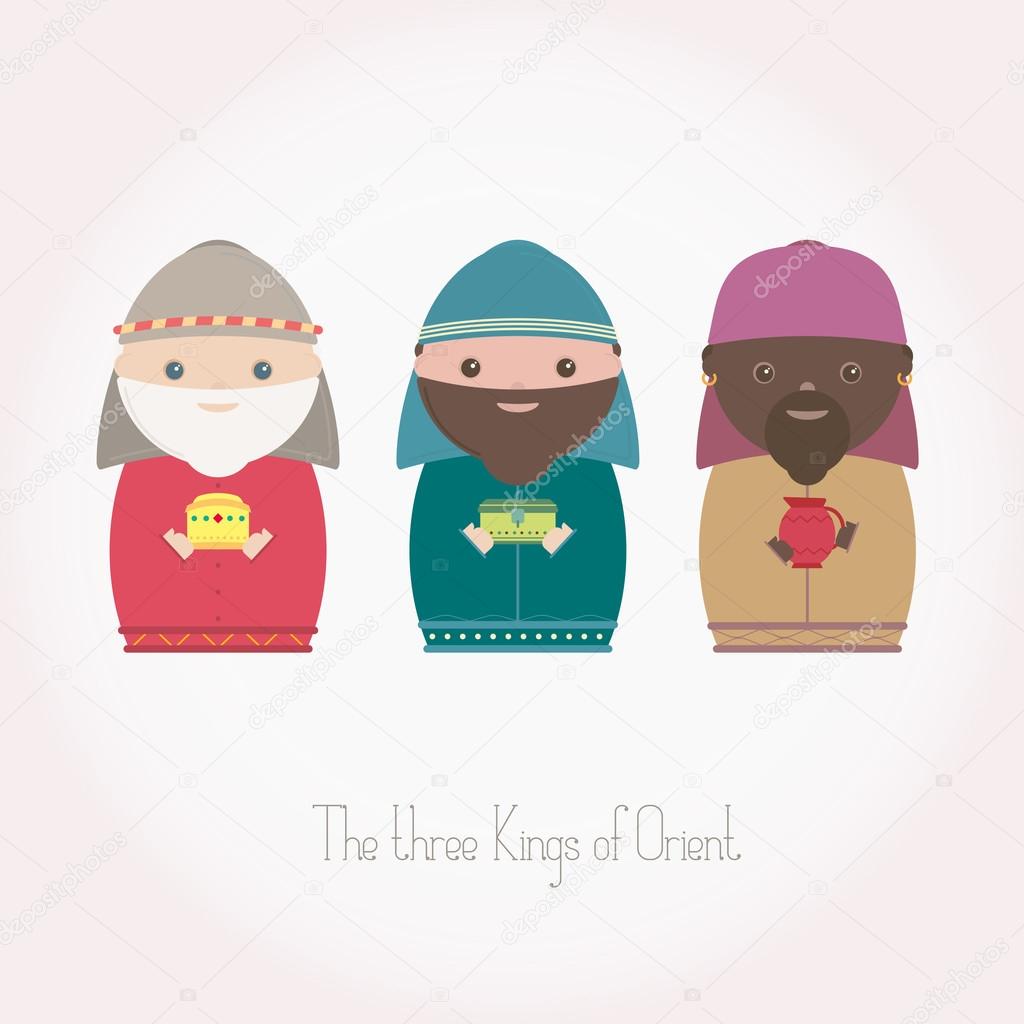 The three Kings of Orient wisemen Stock Vector Image by ©alvaroc #83855700