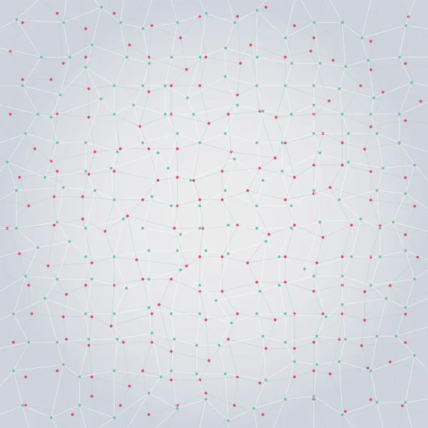 Abstract background, geometry, lines and points — Stock Vector ...