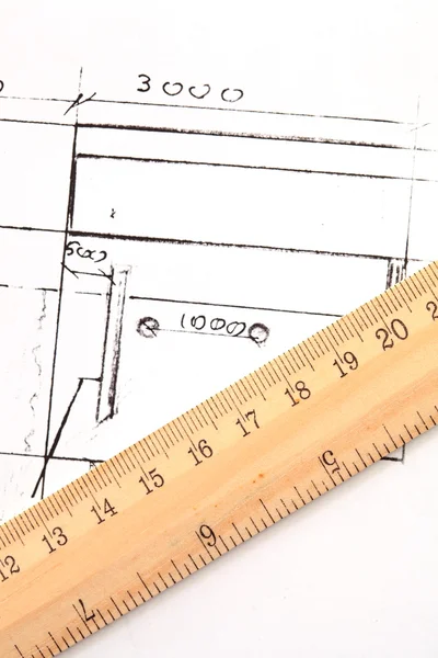 Architecture plan ruler Stock Photos, Royalty Free Architecture plan ...