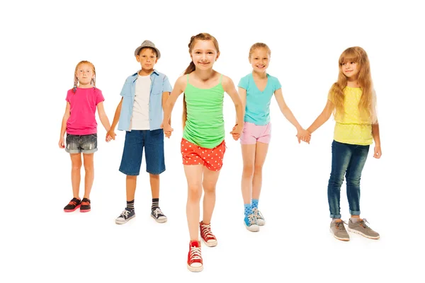 Full length photo of five children Stock Photo by ©serrnovik 52641173