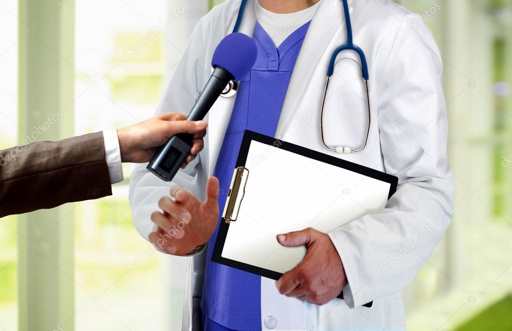 Medical doctor press interview Stock Photo by ©razihusin 107403804 Medical doctor press interview Stock Photo by ©razihusin 107403804