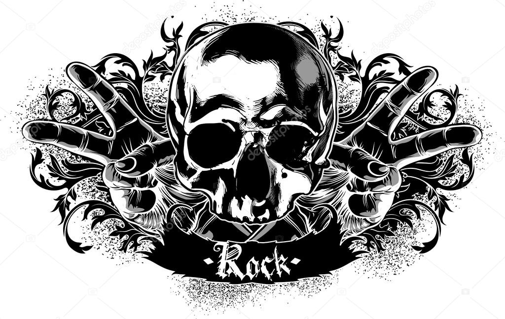 Símbolo decorativo de roca Vector de stock #55521377 de ©kjolak