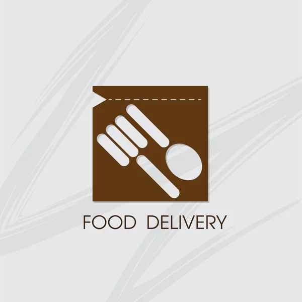Red food logo Imagens de Stock de Arte Vetorial | Depositphotos