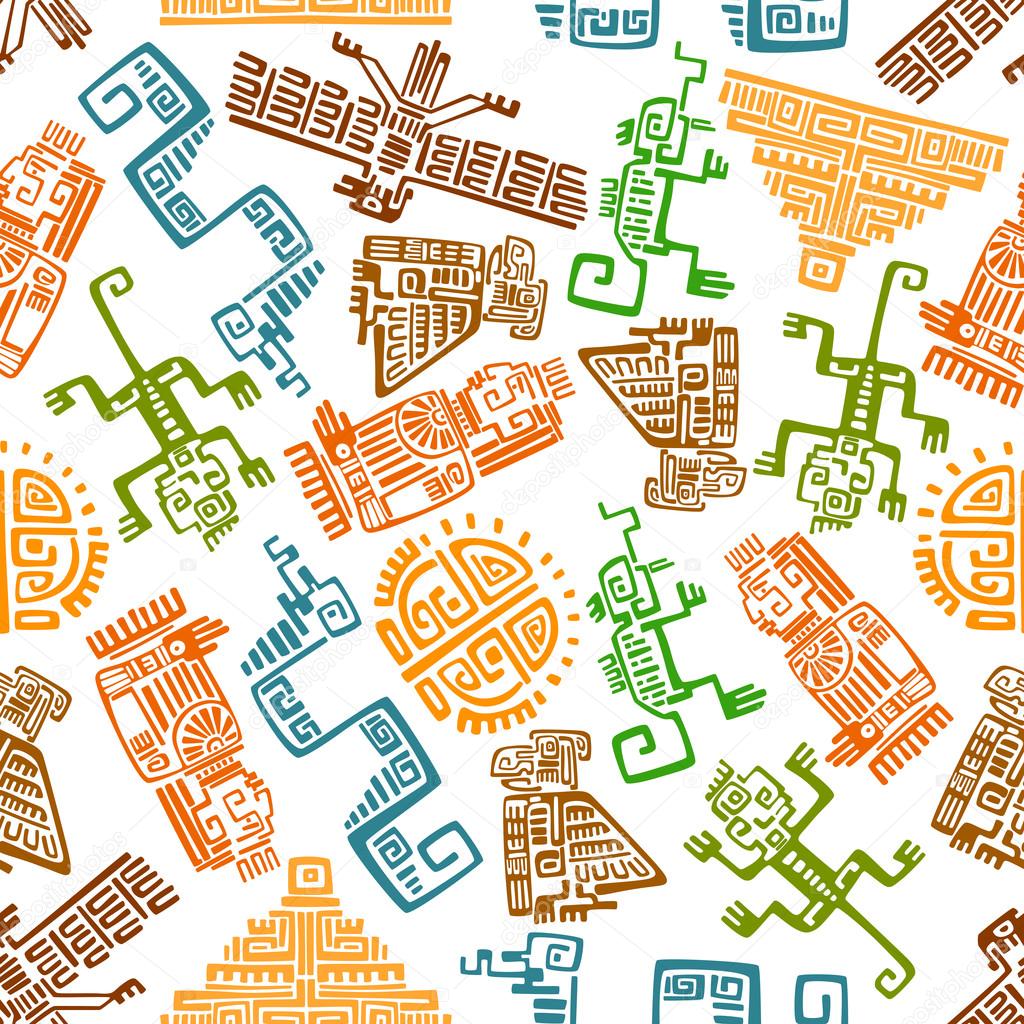 Ancient Aztec Patterns