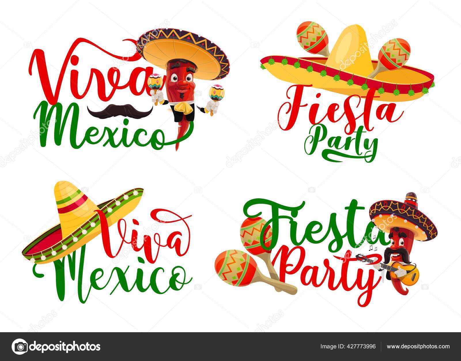 Mexican Fiesta Party Clip Art