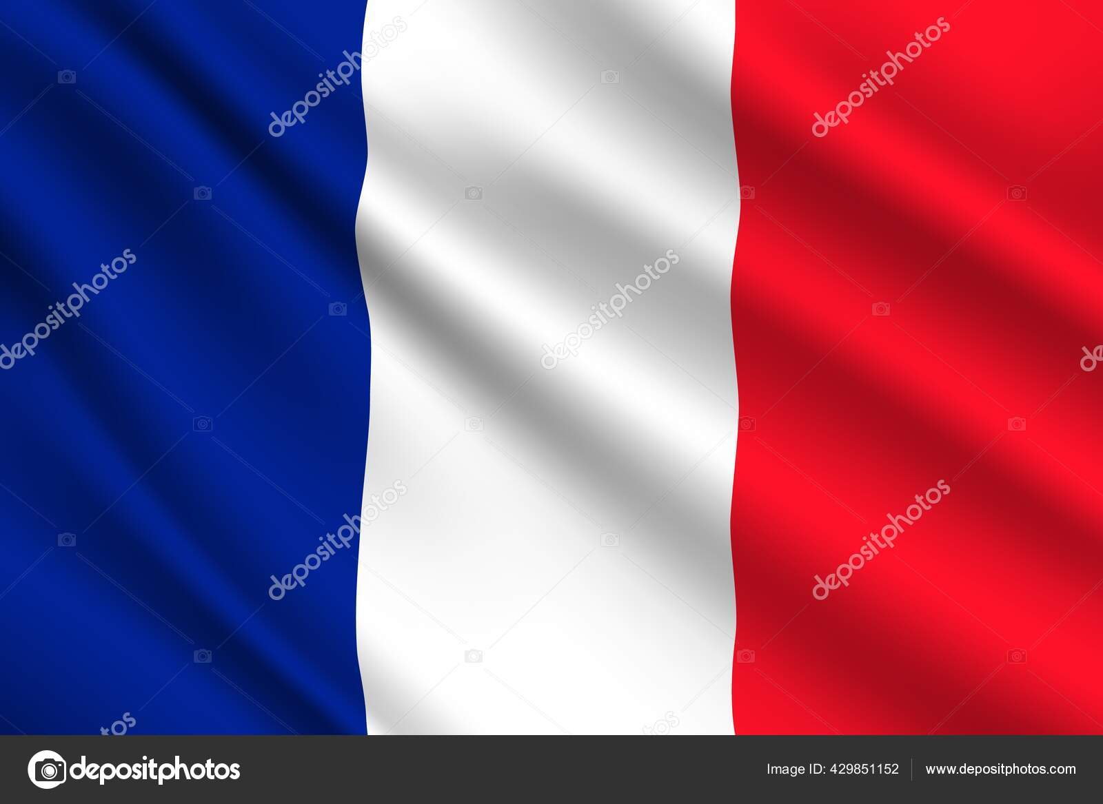 French Language Flag