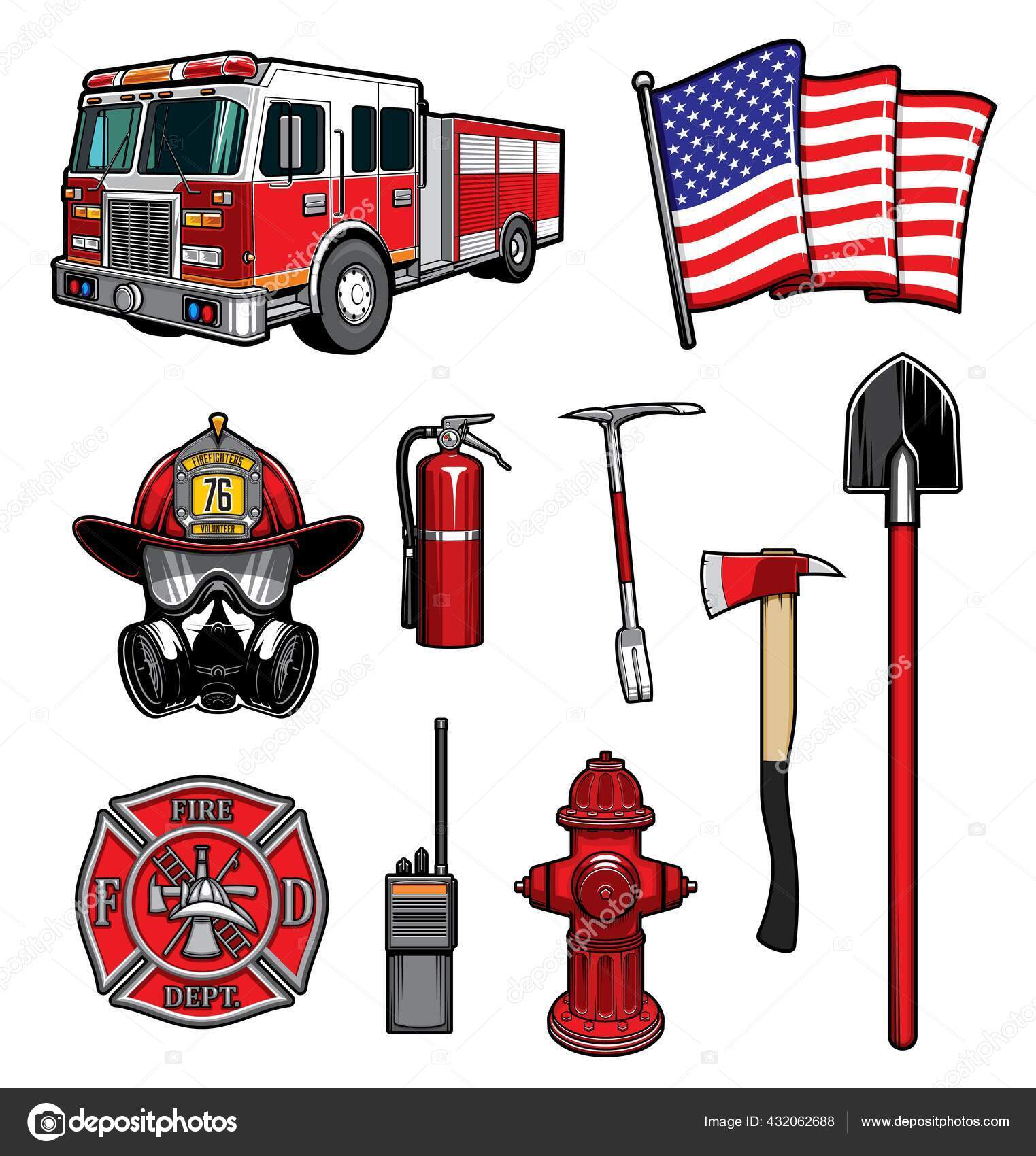 Fire Department Badge Clip Art