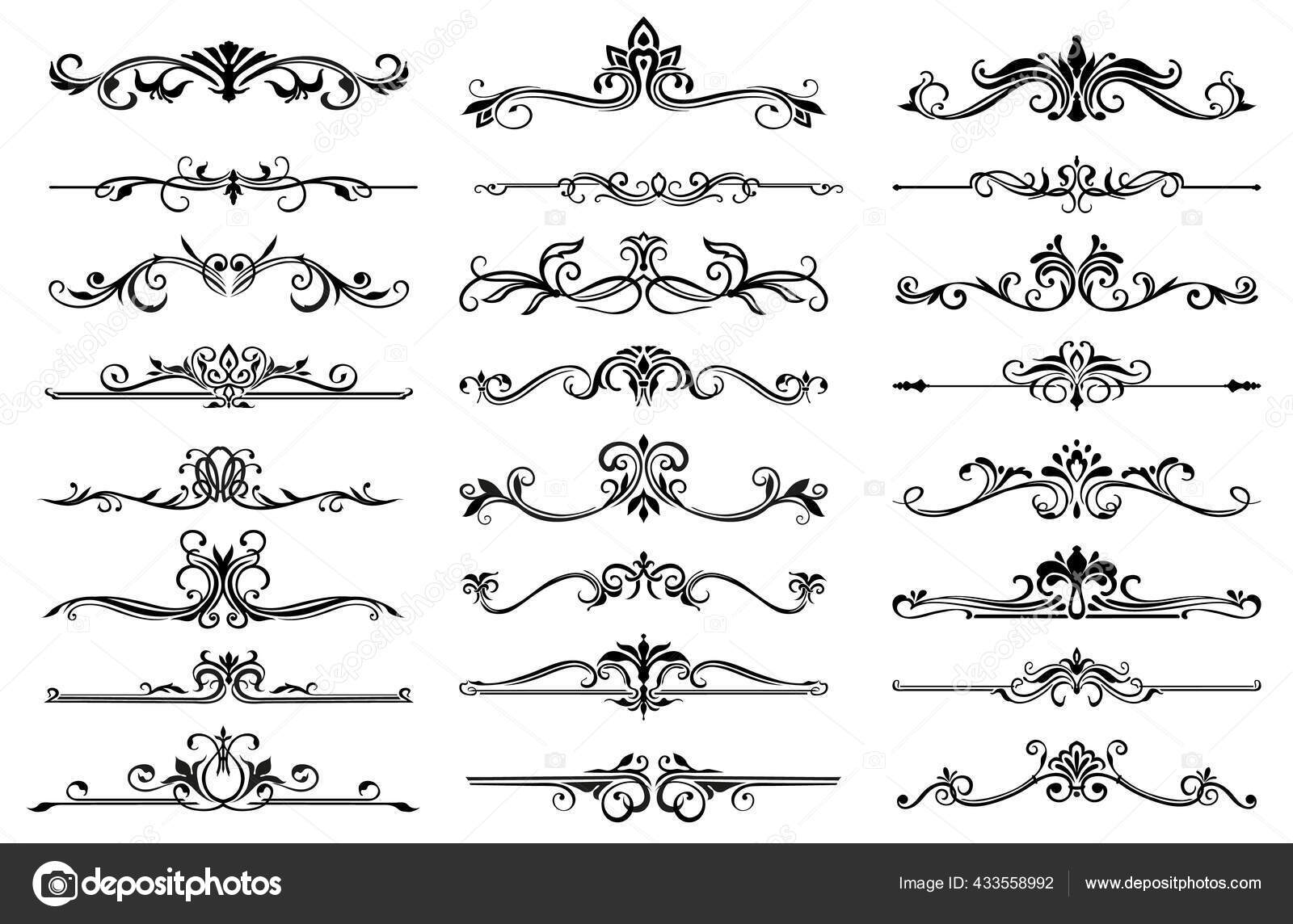 Vintage Swirl Header