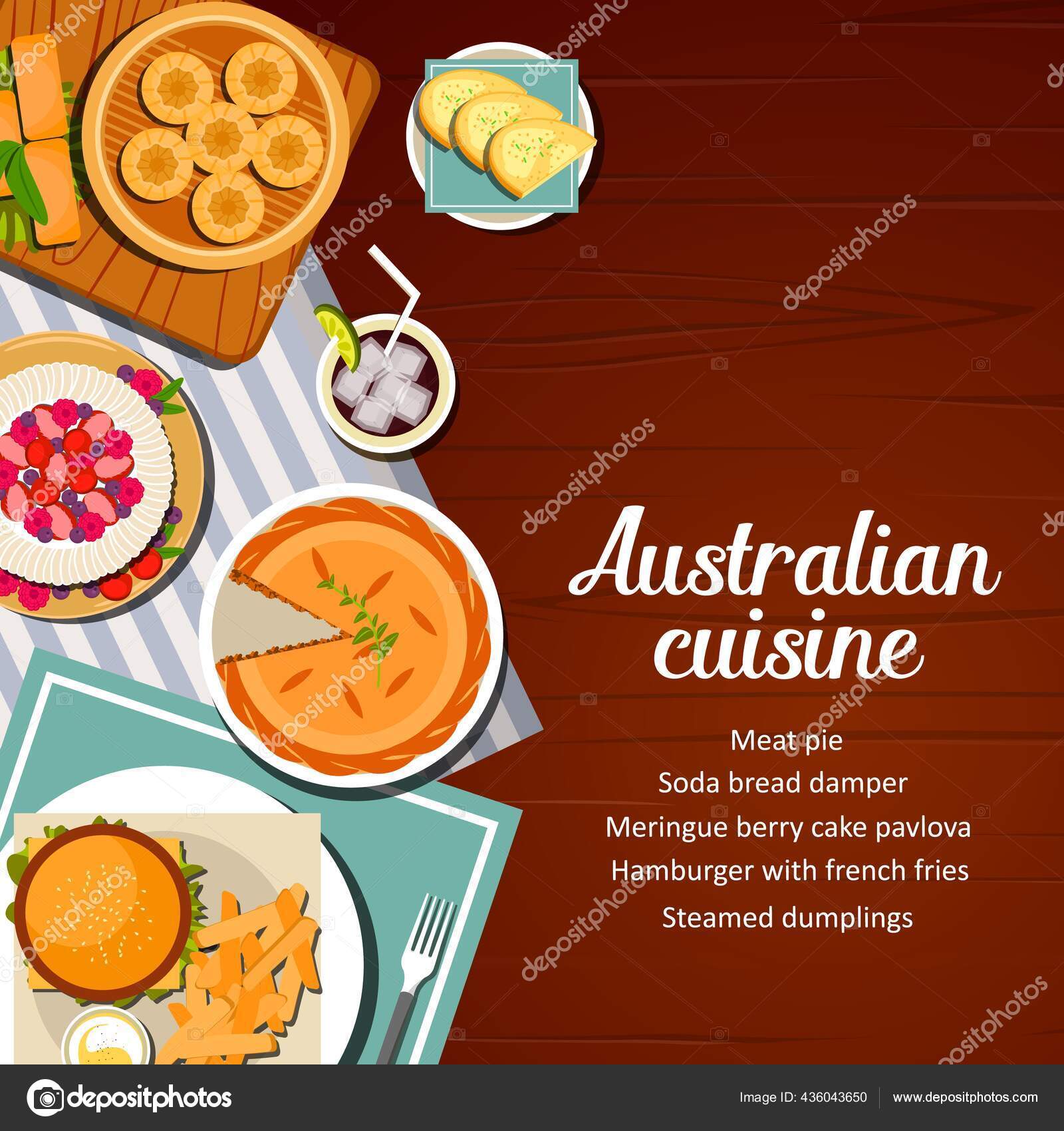 Australian Cuisine Food Menu Meals Dishes Australia Restaurant Dinner ...