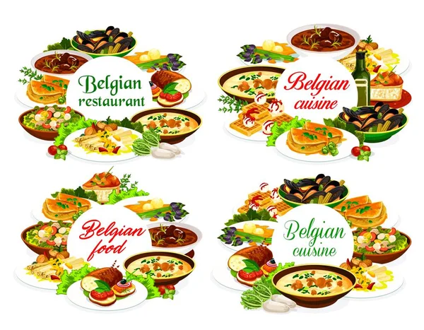 German Food Menu Cuisine Dishes Restaurant Meals Vector Lunch Dinner ...