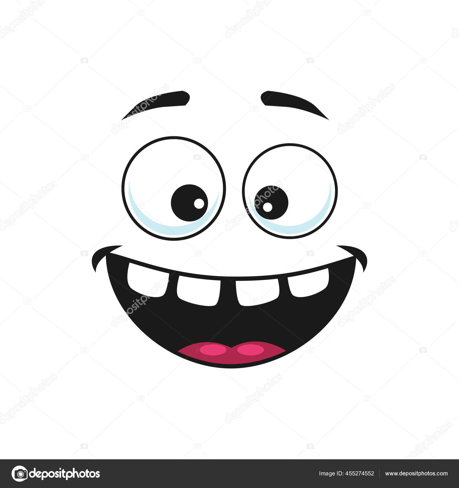 Desenho De Rosto Rindo