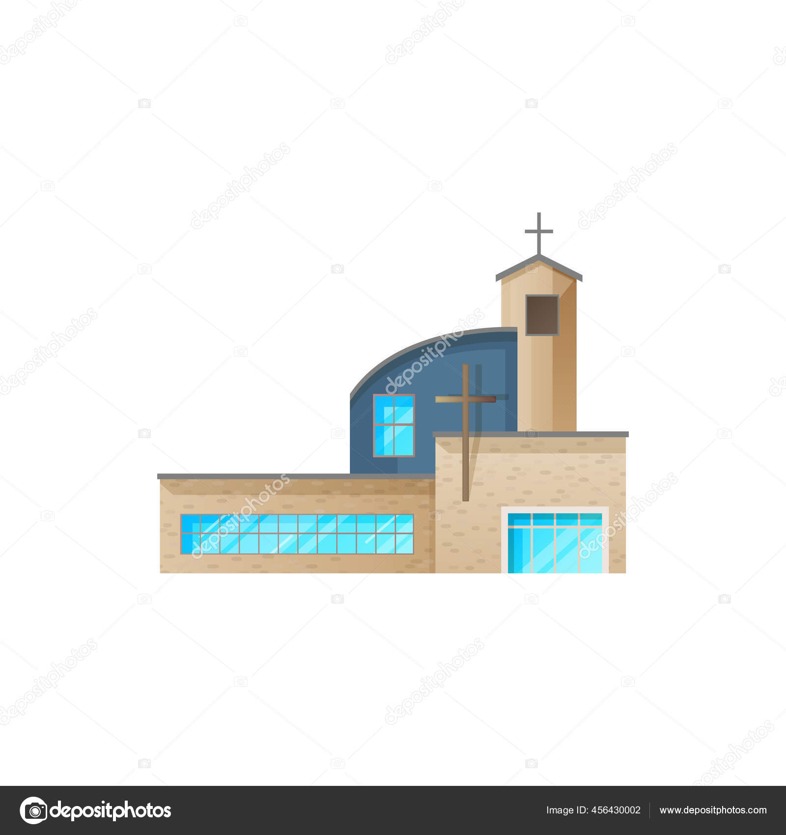 Church Building Cartoon