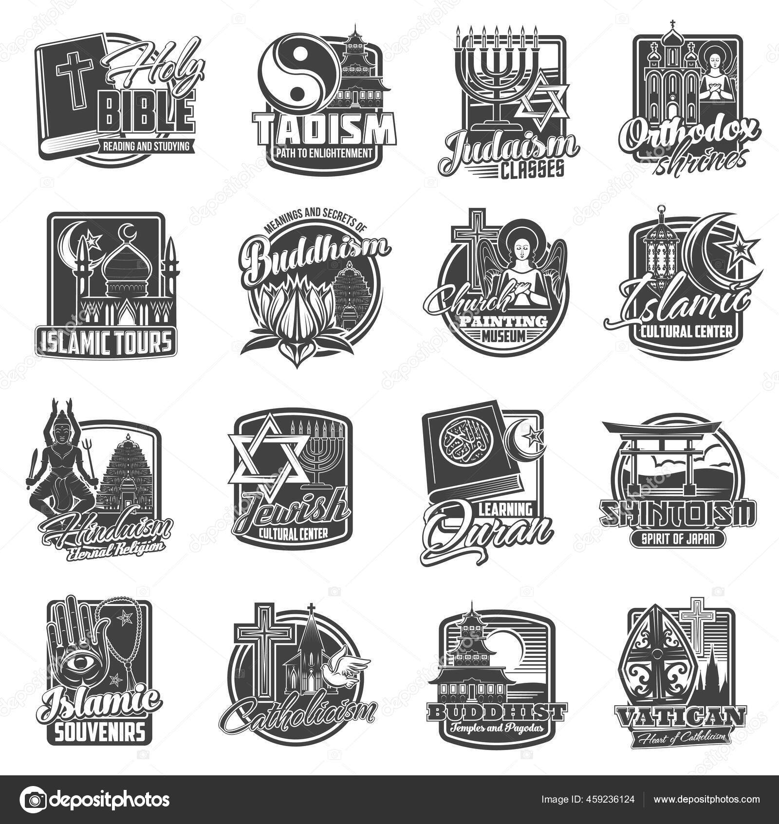 Logos For Different Religions