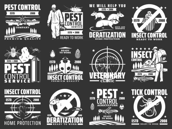 Retro pest control, Royalty-free Retro pest control Vector Images ...