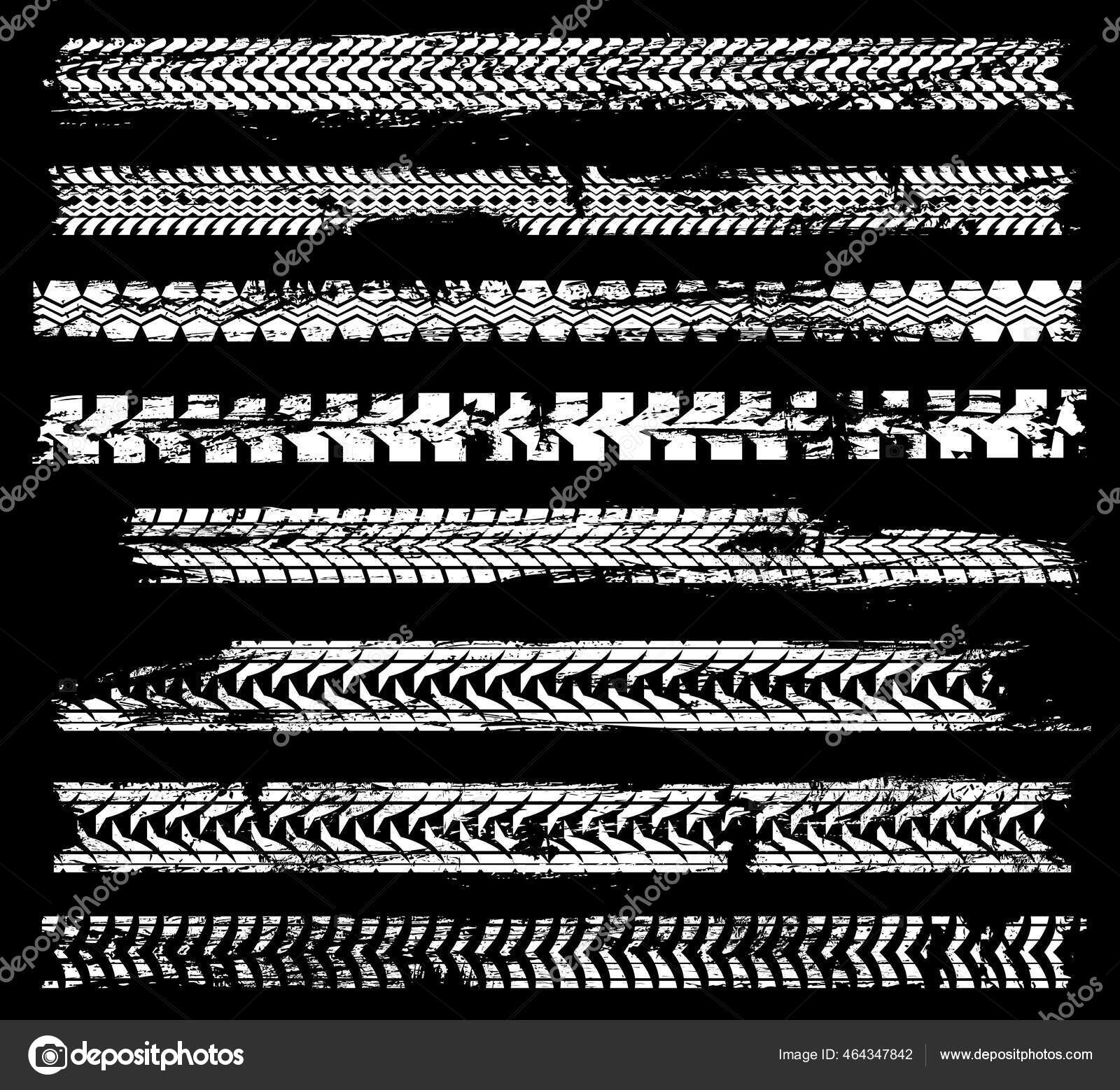 Mud Tire Tread Vector