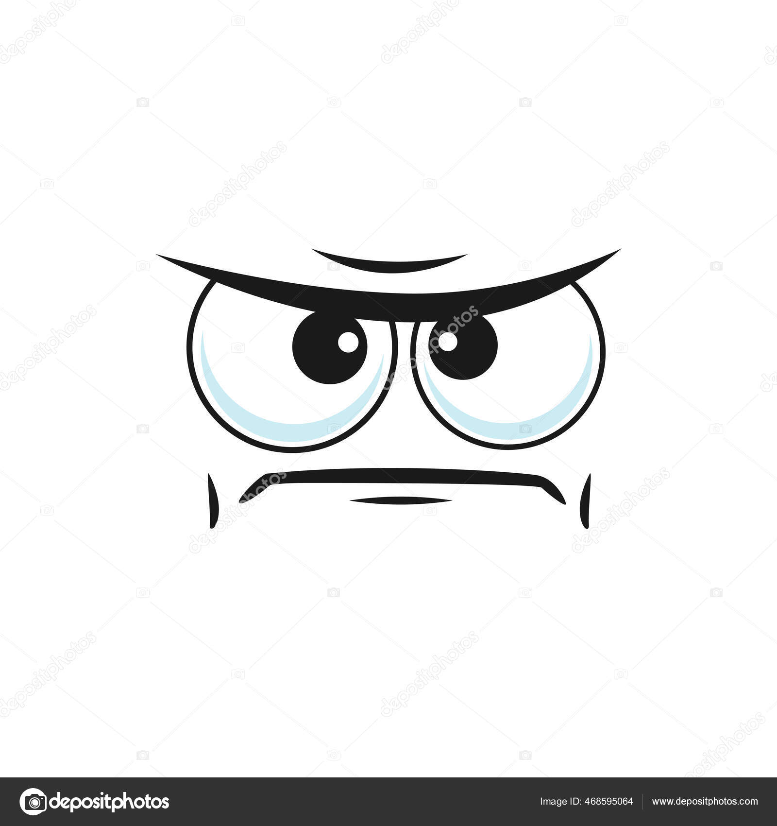 Irritado Sonriente Enojado Mal Humor Icono Emoji Aislado Vector ... Irritado Sonriente Enojado Mal Humor Icono Emoji Aislado Vector ...