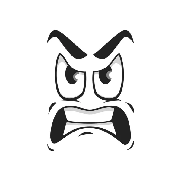 100,000 Angry cartoon face Vector Images | Depositphotos