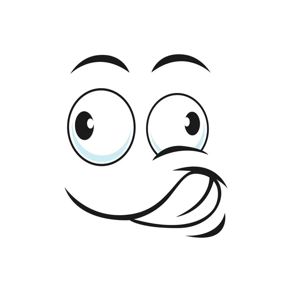 Emoticon inseguridad imágenes de stock de arte vectorial | Depositphotos