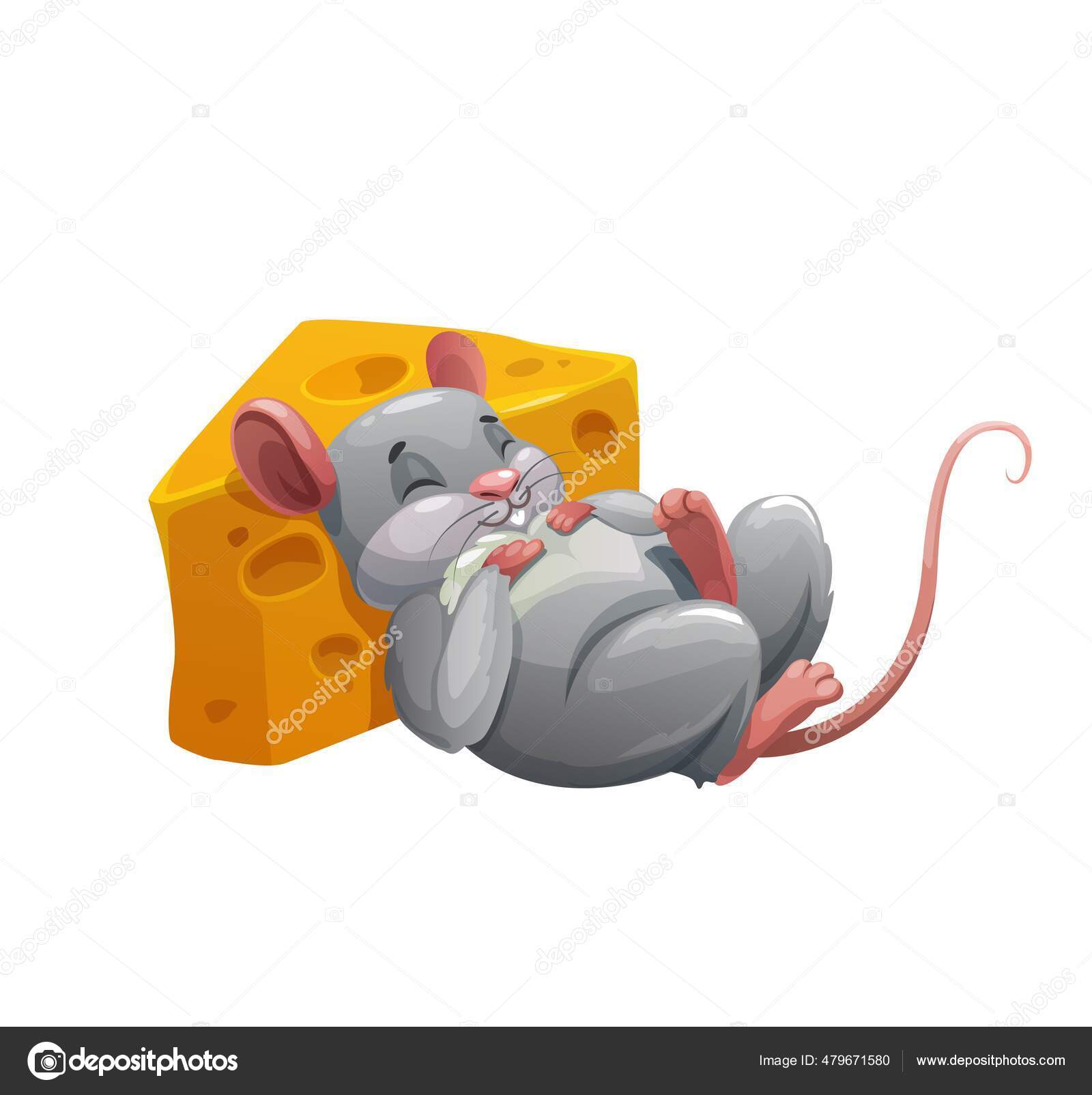 Sleeping Mouse Clipart
