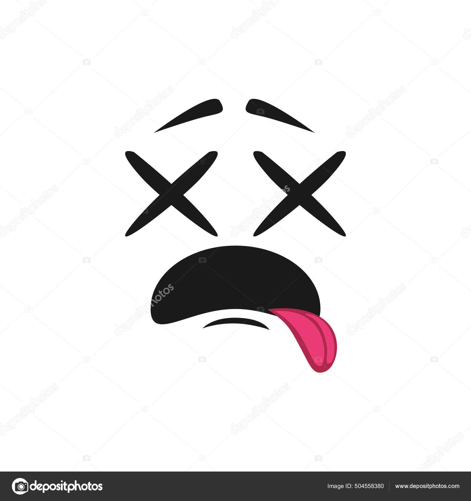 Dode Smiley Gezicht Tong