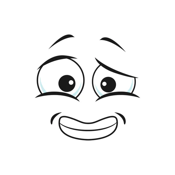 Emoticon inseguridad imágenes de stock de arte vectorial | Depositphotos