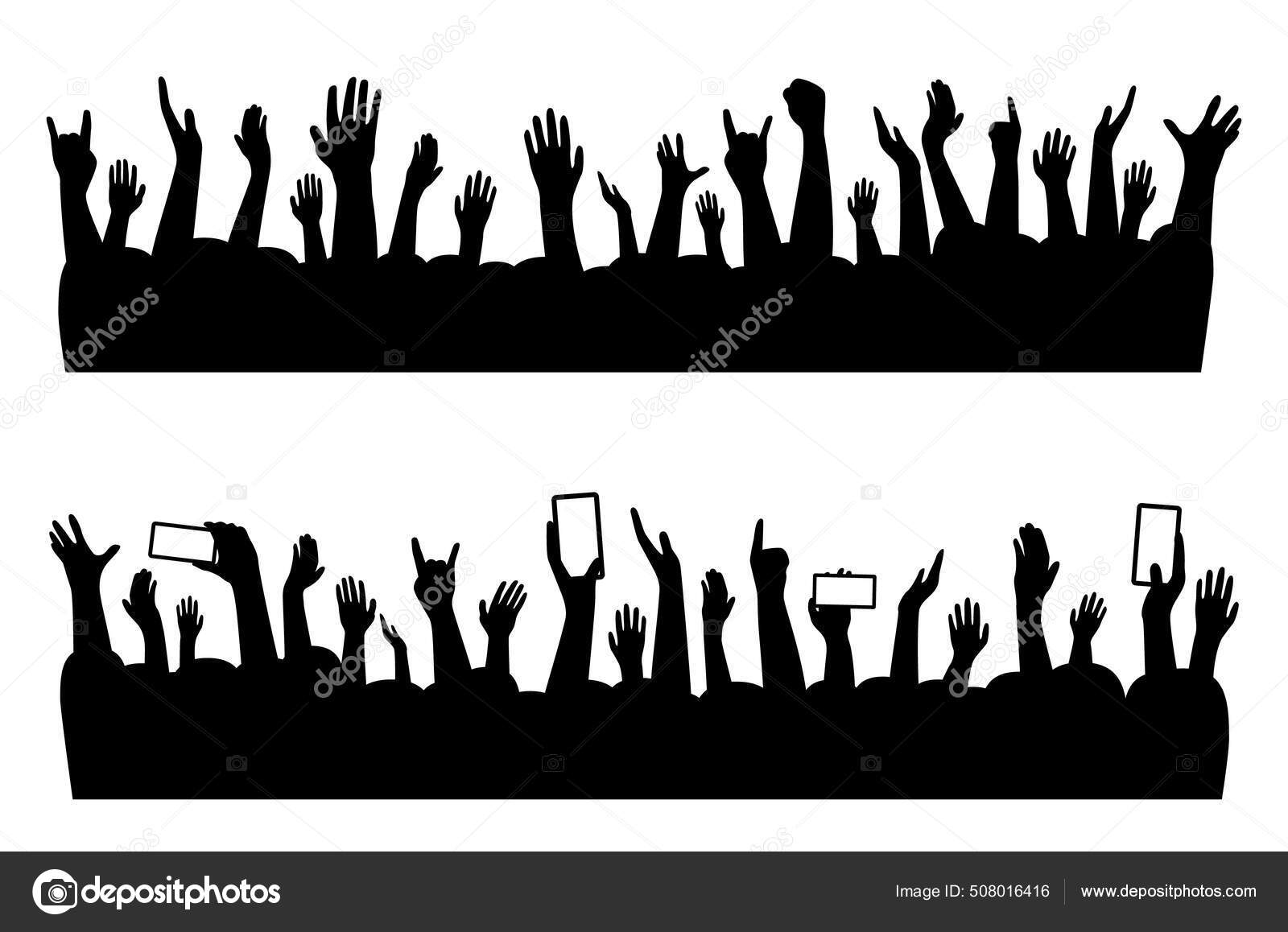 Silueta De Banda De Concierto