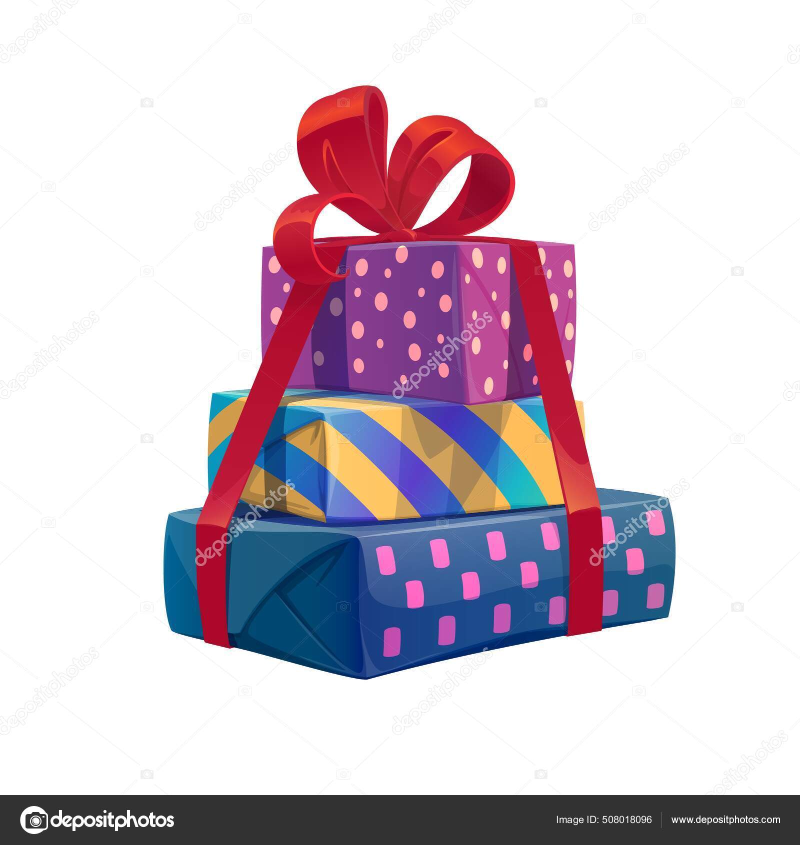 Dibujo De Pila De Regalos