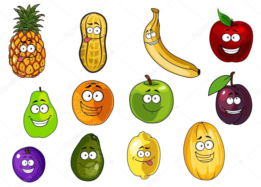 Fruits And Vegetables Animated