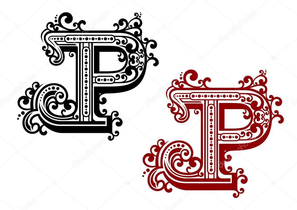 Capital Letter P