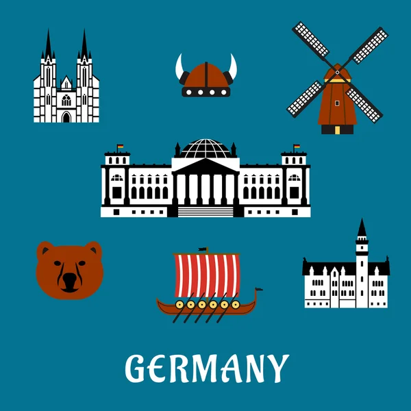 Germany travel Stock Vectors, Royalty Free Germany travel Illustrations ...
