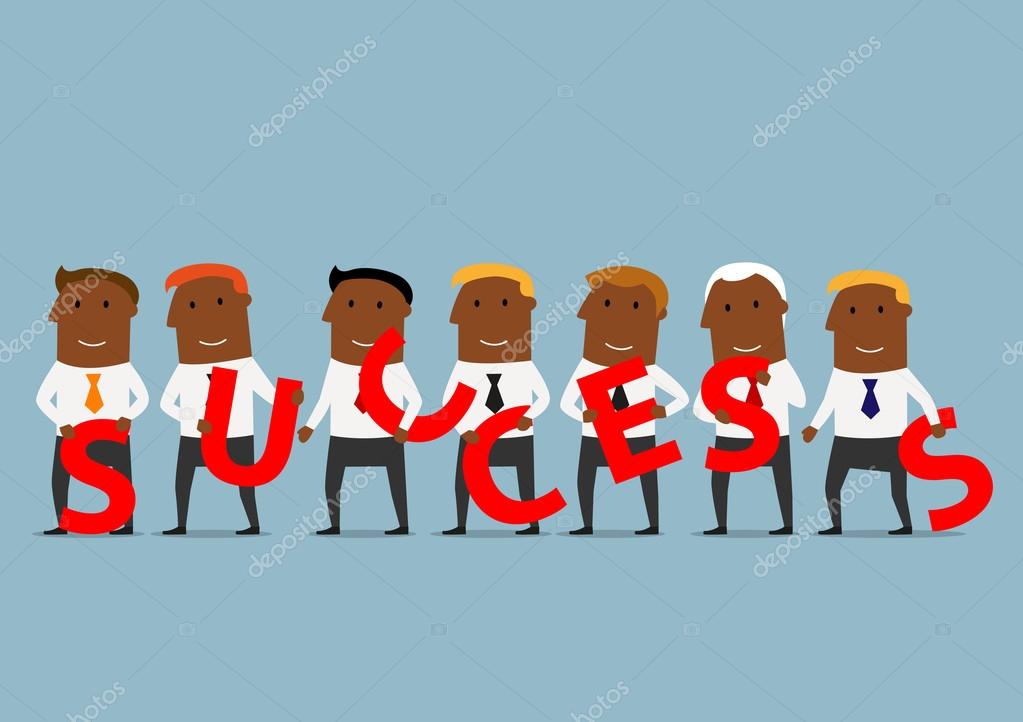 Business team creating a success concept — Stock Vector © Seamartini ...