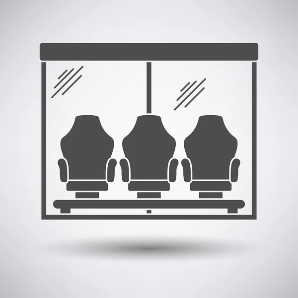 Soccer Player's Bench Icon Stock Vector Image by ©angelp #266844110