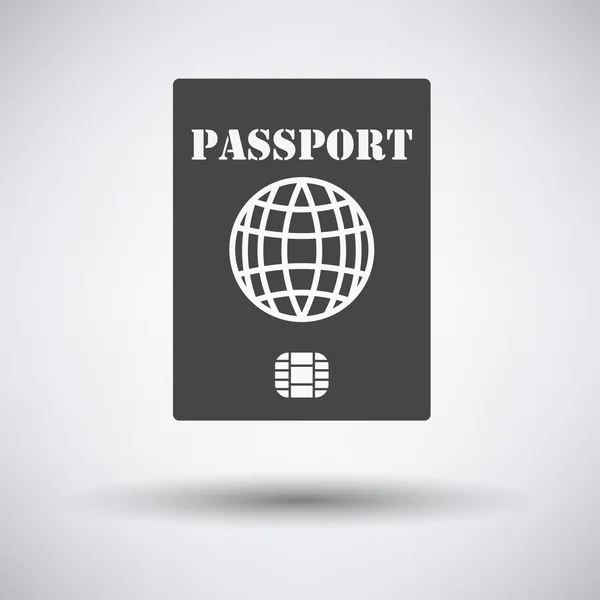 Passport with chip icon Stock Vector Image by ©angelp #124161088