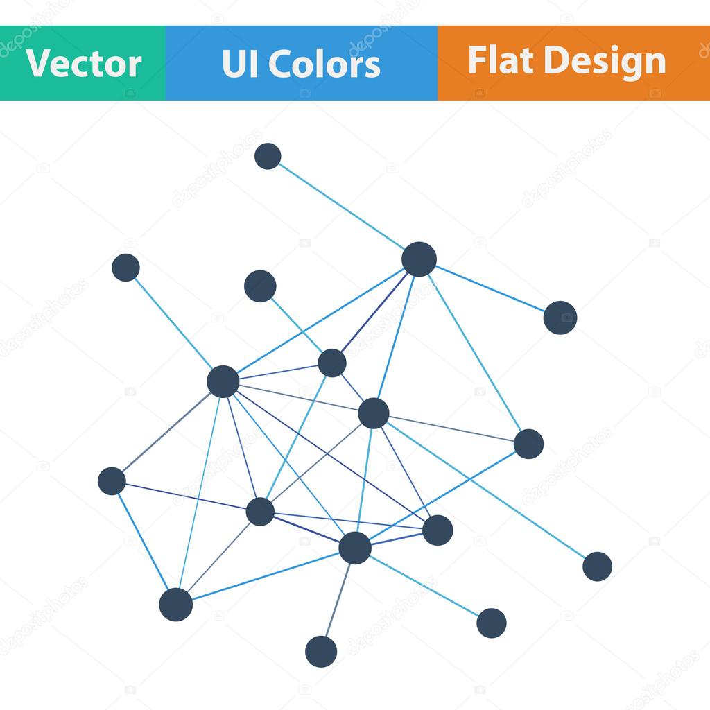 Connection net icon Stock Vector by ©angelp 110995146