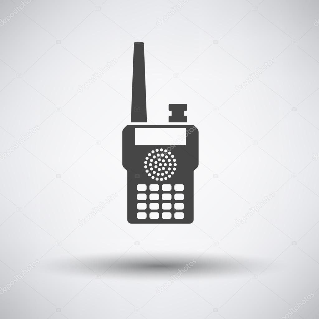 Portable radio icon Stock Vector Image by ©angelp #111794570