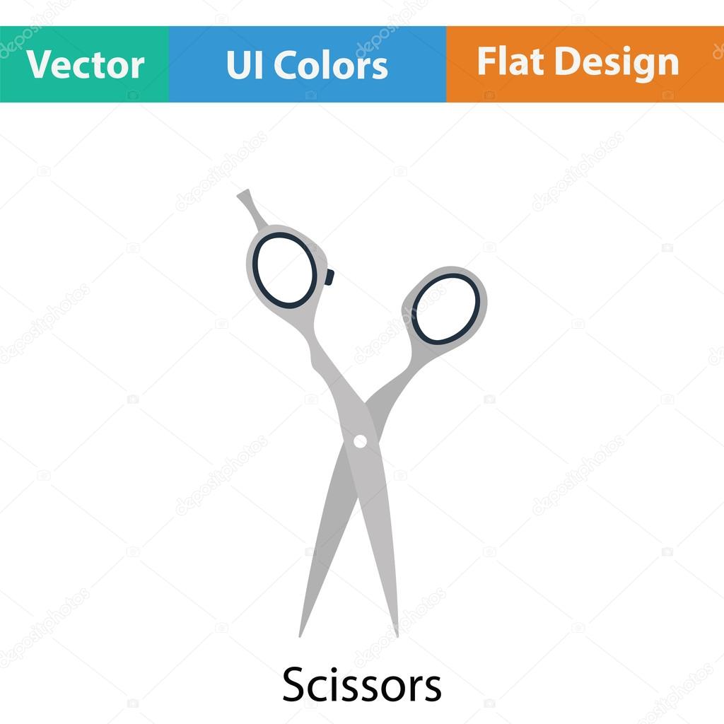 Hair scissors icon Stock Vector by ©angelp 114928916