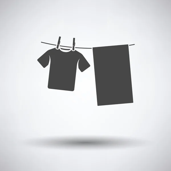 Drying linen icon Stock Vector Image by ©angelp #125928096
