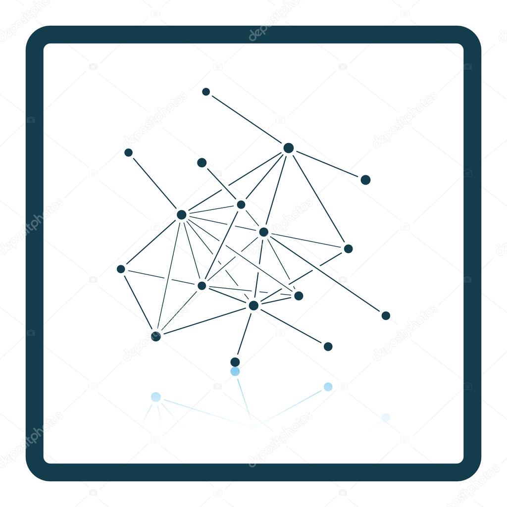 Connection net icon Stock Vector by ©angelp 117269870