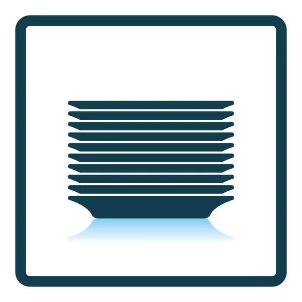 Plate stack icon Stock Vector Image by ©angelp #136498250
