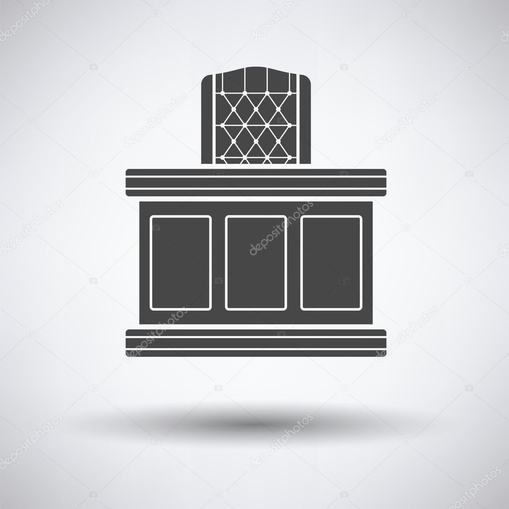 Judge table illustration. Stock Vector Image by ©angelp #118904562