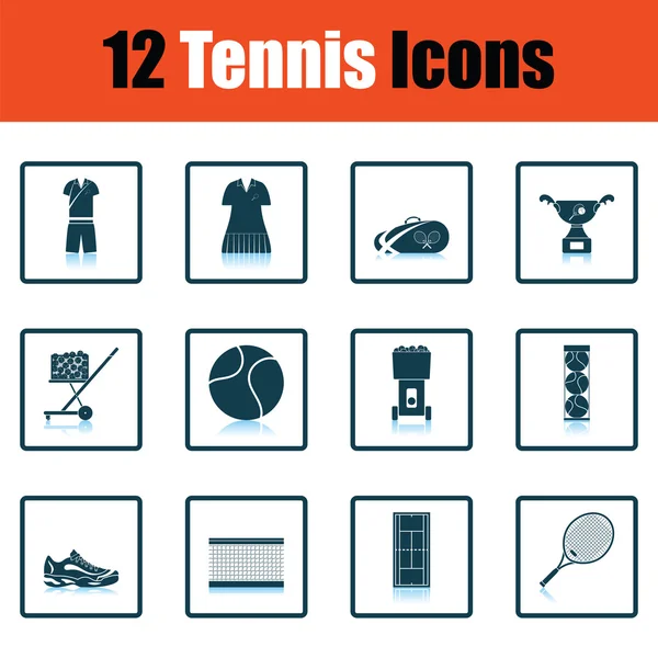 Tennis icon set Stock Vector Image by ©angelp #121894666