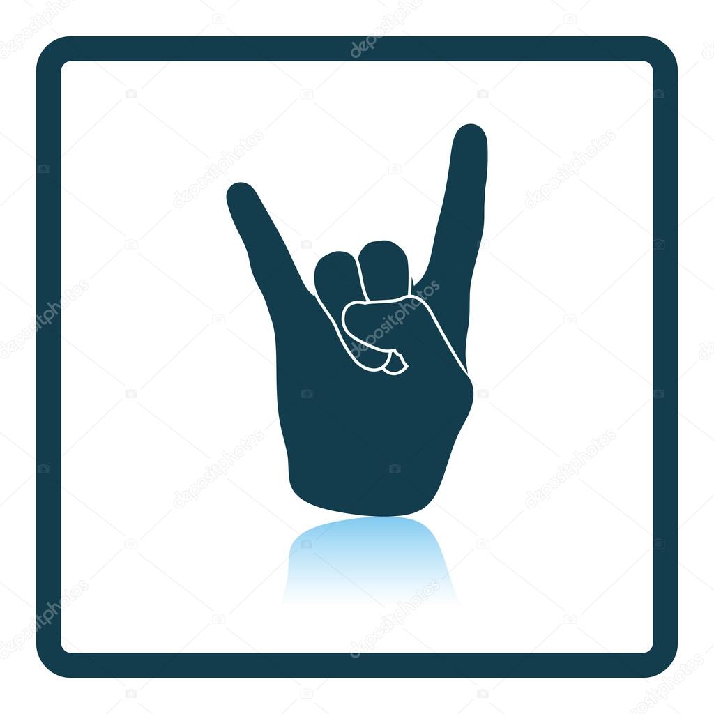 Rock Hand Icon