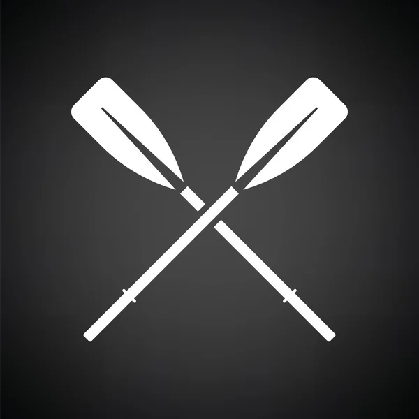 Icon of boat oars Stock Vector Image by ©angelp #133236522