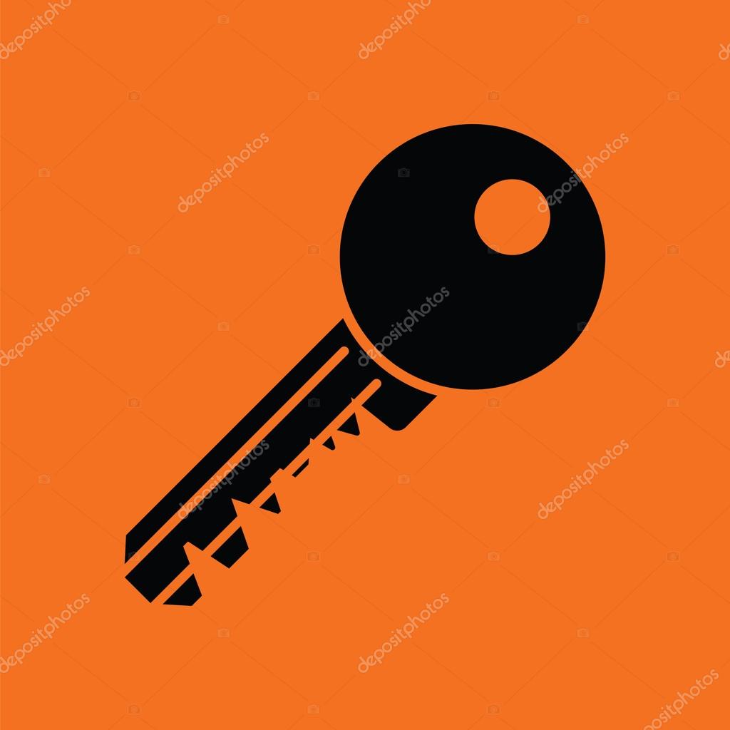 Black key icon Stock Vector Image by ©angelp #124020086