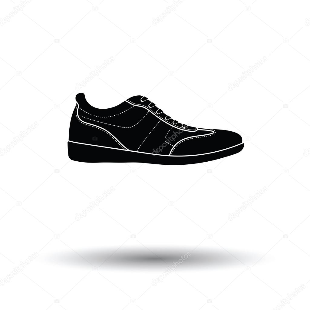 Man casual shoe icon Stock Vector Image by ©angelp #124859776