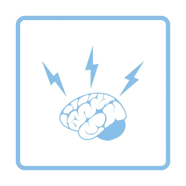 Brainstorm Icon White Background Shadow Design Vector Illustration ... Brainstorm Icon White Background Shadow Design Vector Illustration ...