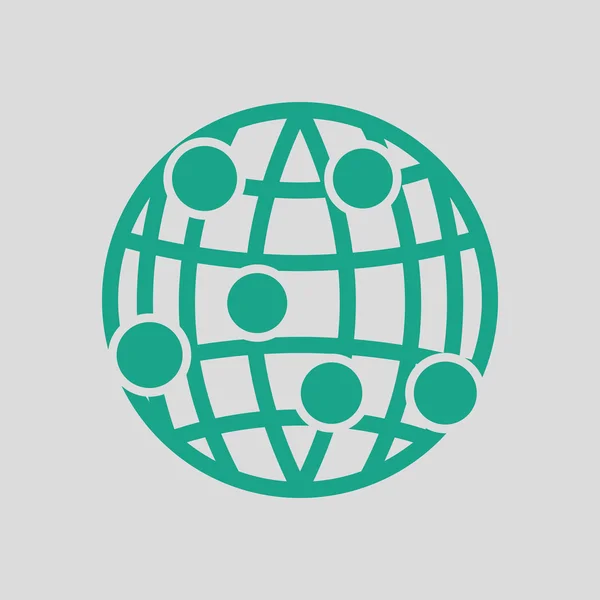 Globe Icon Stock Vector by ©angelp 281241162