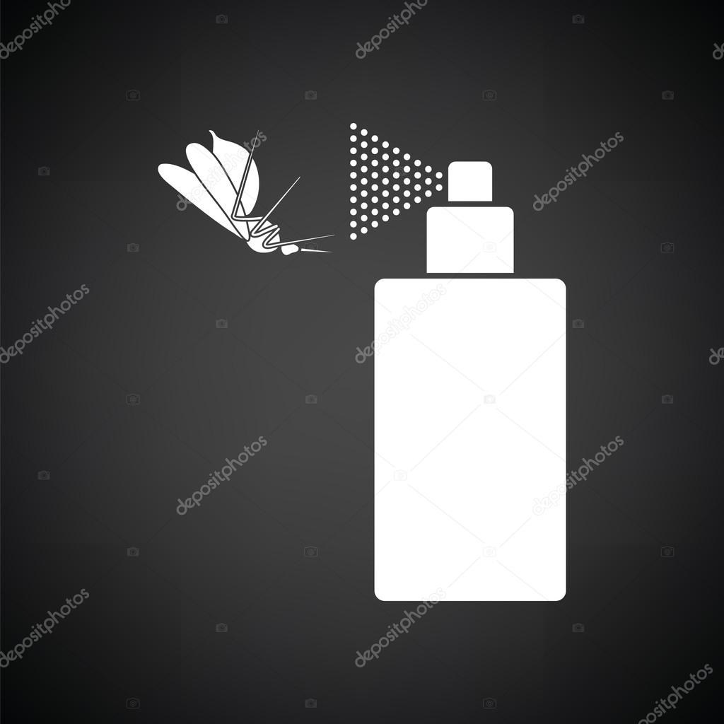 Mosquito spray icon Stock Vector by ©angelp 125633780